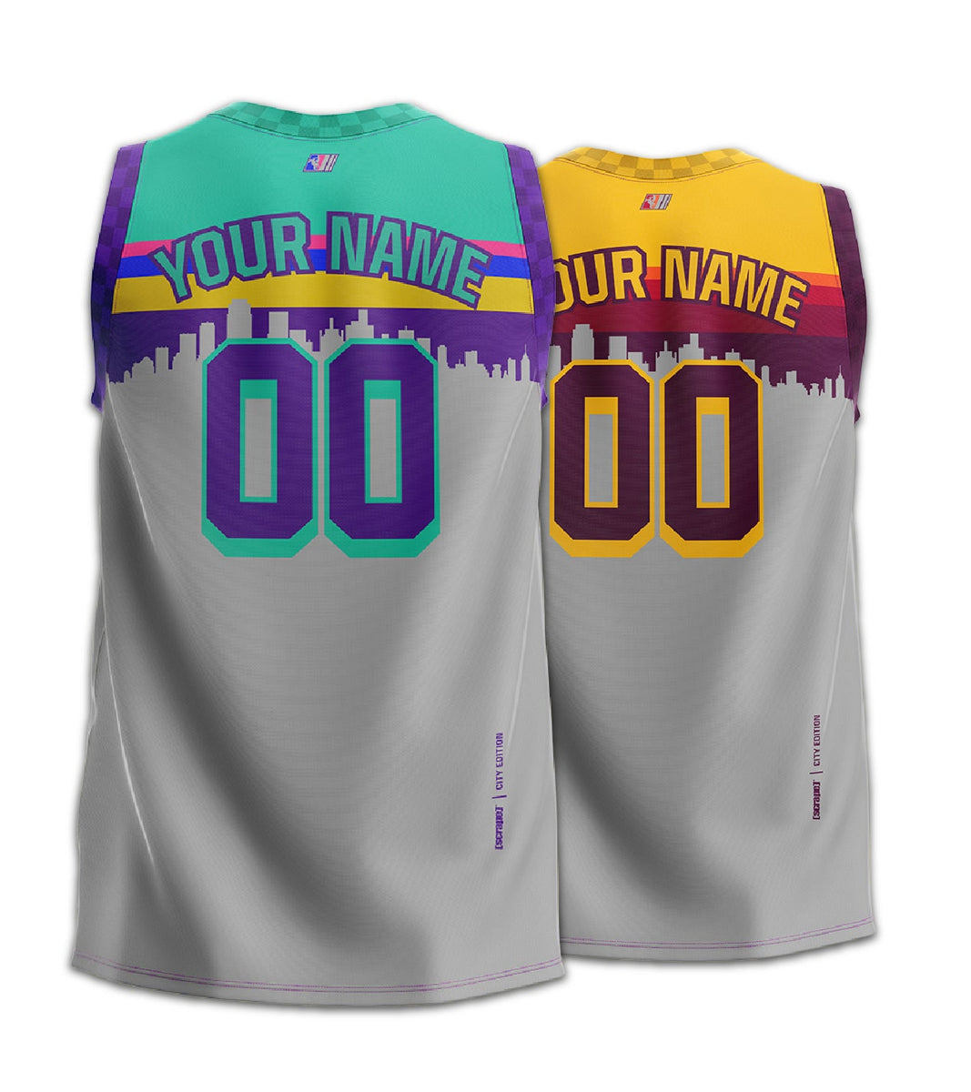 Pack 2 Jerseys [scrape]® City Edition Personnalisables