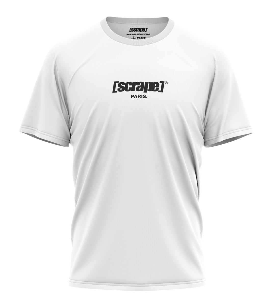 T-shirt [scrape]® PARIS White