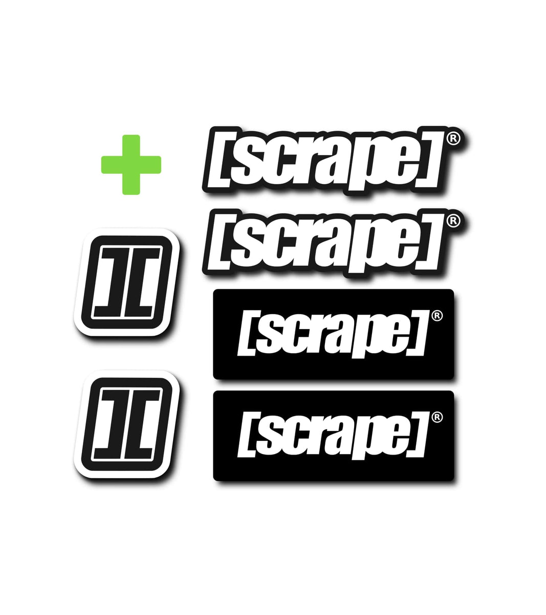 [scrape]® Performance Jersey Black Customizable